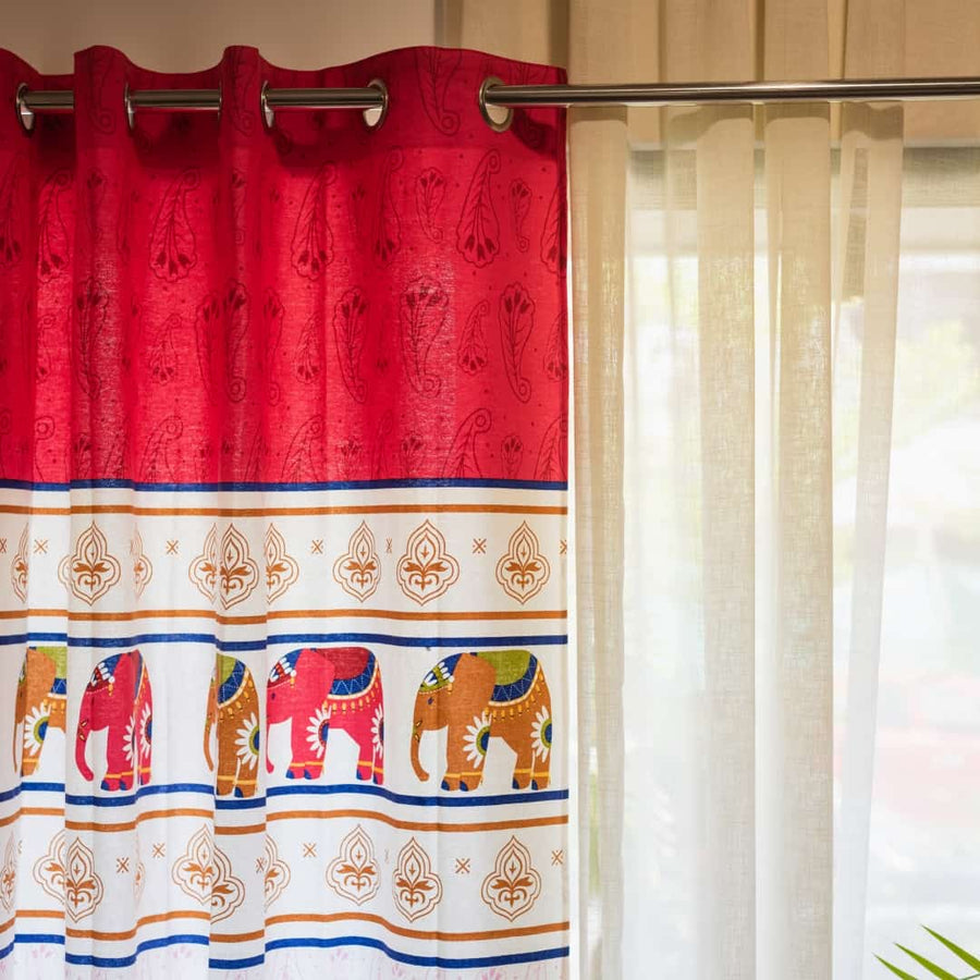 Beyond Fabric: Unveiling the Symbolism of Red Curtains. – Urban Space ...