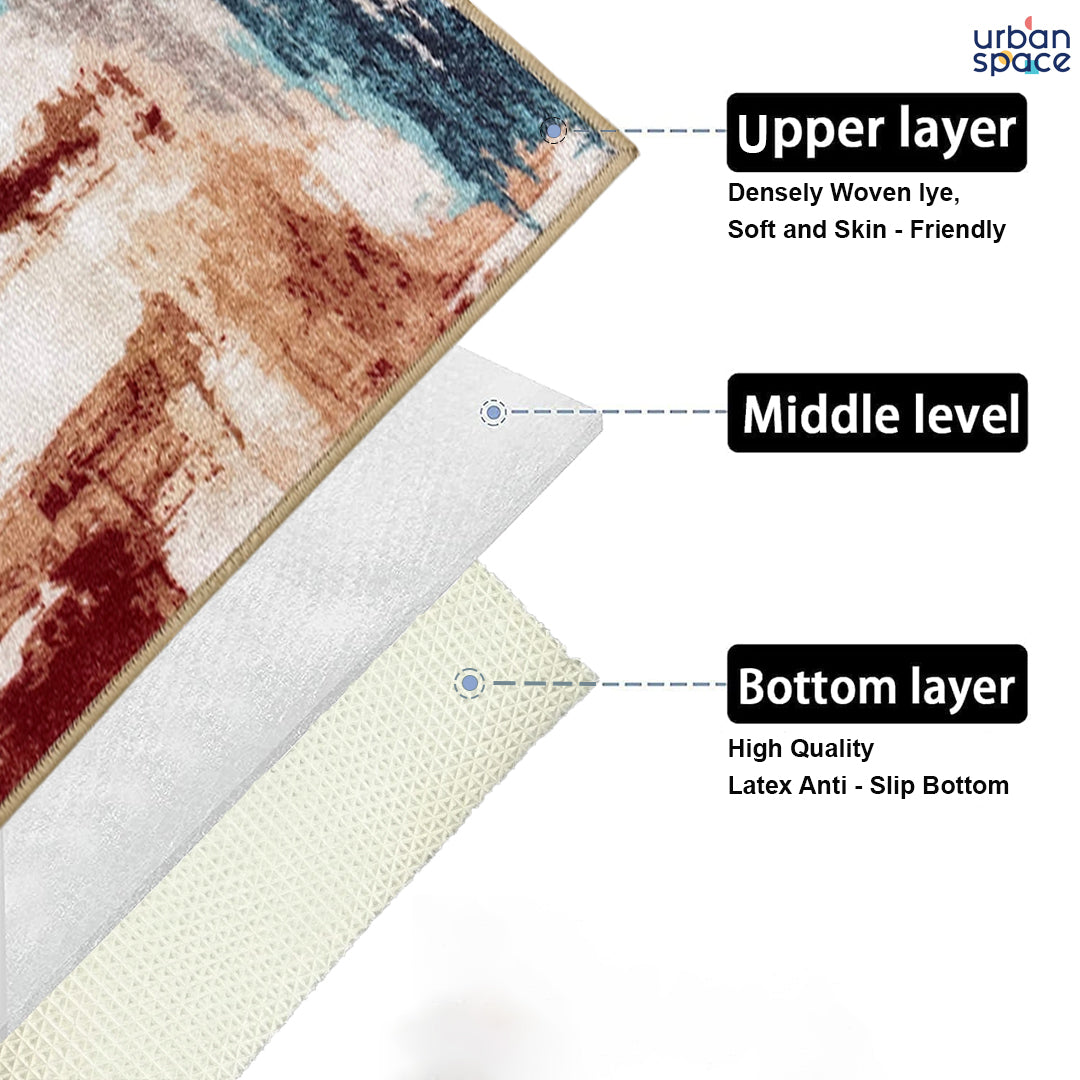 3D Digital Printed Carpet, Rugs for Living Room , Bedroom , Bath / Door ...