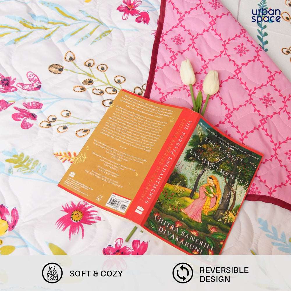 Buy France Pink All Season AC Blanket, Comforter & Quilt - Urban Space