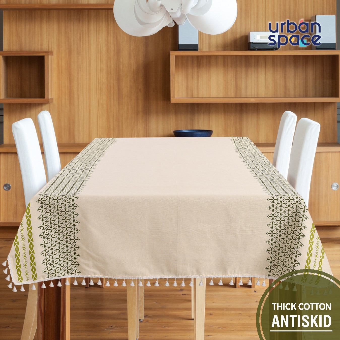 100% Cotton Table Cover & Table Runner for 4 & 6 seater dining table